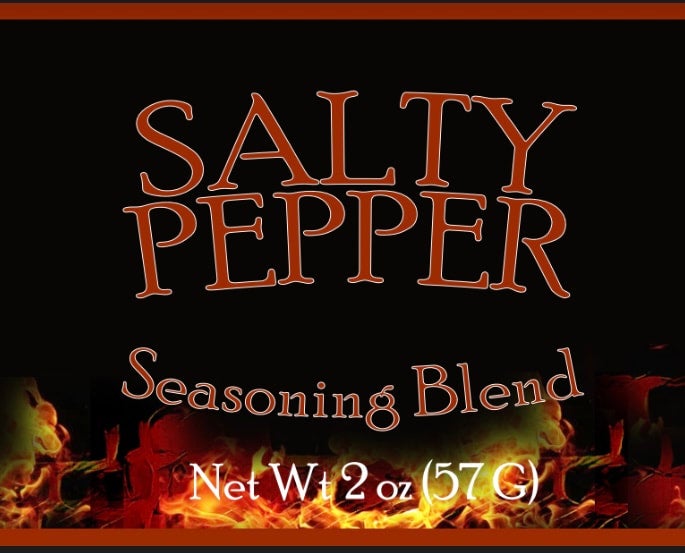 Salty Pepper Seasoning Blend | Terrestrial Sauce & Spice